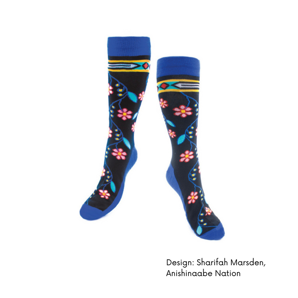Socks w/ Contemporary Indigenous Design