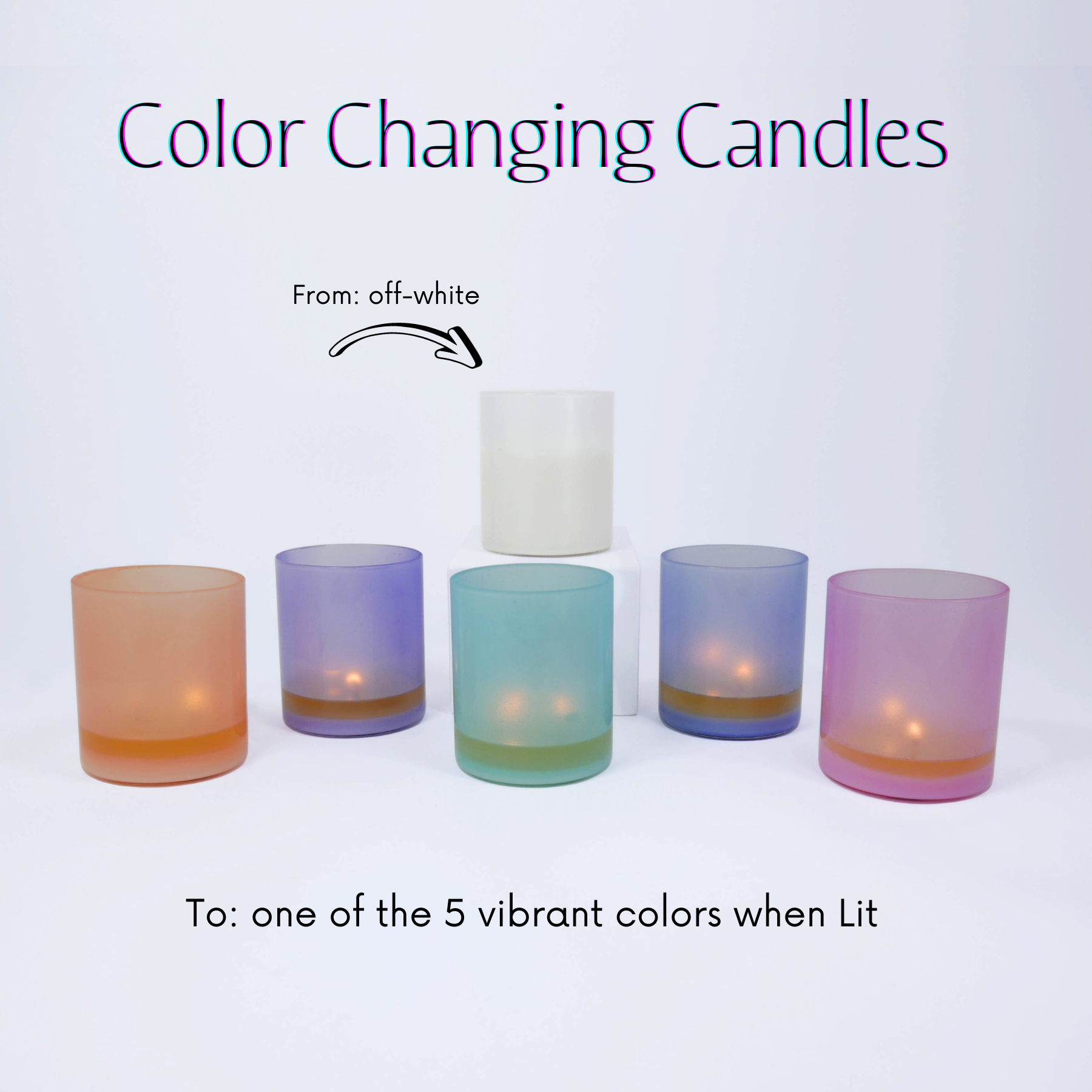 The Scent of the Color - Color Changing Candles